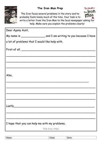 The Iron Man Guided Reading Activities | Teaching Resources