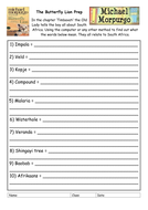 The Butterfly Lion Guided Reading Activities by andytheedom | Teaching ...