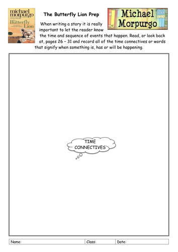 The Butterfly Lion Guided Reading Activities | Teaching Resources