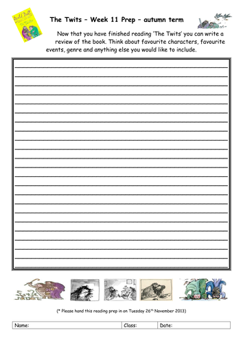 The Twits Guided Reading Activities | Teaching Resources