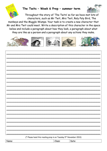 The Twits Guided Reading Activities | Teaching Resources