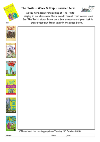 The Twits Guided Reading Activities | Teaching Resources