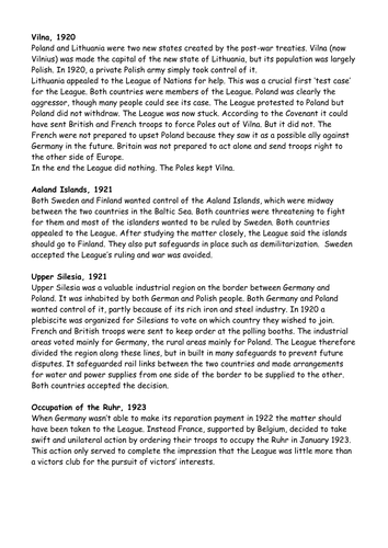IGCSE League of Nations | Teaching Resources