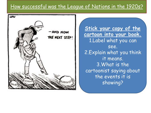 IGCSE League of Nations | Teaching Resources