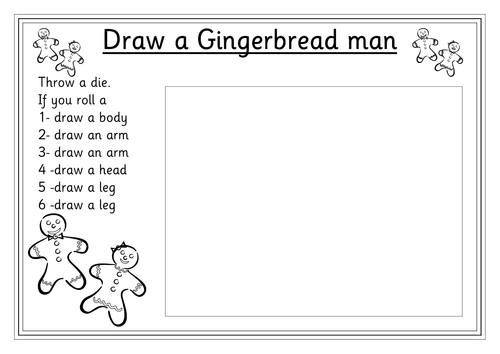The Gingerbread Man story resource pack- games, worksheets, activities ...