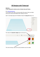 Volume and Surface Area using Tinkercad by Bencoates70 | Teaching Resources