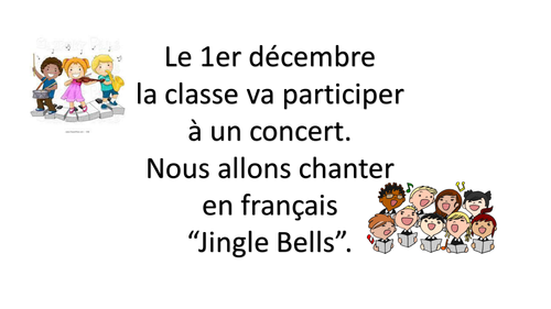 Vive le Vent (Jingle Bells en francais) | Teaching Resources