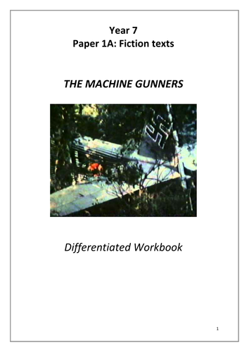 NEW AQA Paper 1A: MACHINE GUNNERS for LESS ABLE students | Teaching ...