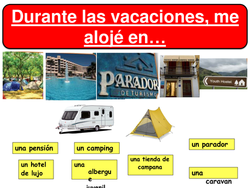 KS4 Spanish - Holidays, accommodation, weather and Seville (6x lessons ...