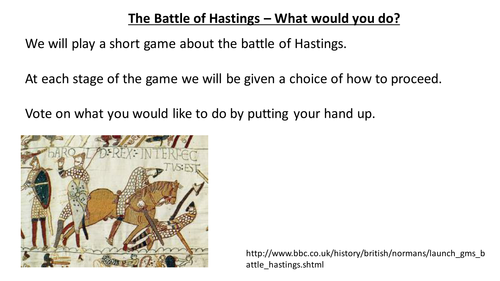*6 Full Lessons* Battle of Hastings 1066 | Teaching Resources