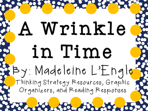 A Wrinkle in Time- A Complete Novel Study! | Teaching Resources