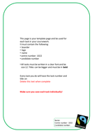 Food Tech AQA coursework template | Teaching Resources