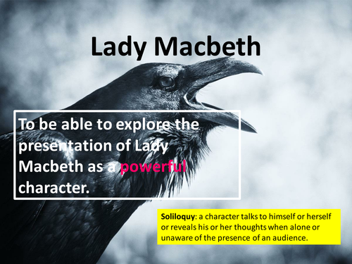 Macbeth Act 1 Scene 5: Powerful Lady Macbeth (low ability) | Teaching ...