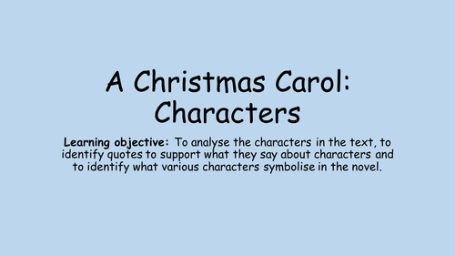 A Christmas Carol scheme of work | Teaching Resources