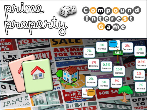 Compound Interest Board Game | Teaching Resources