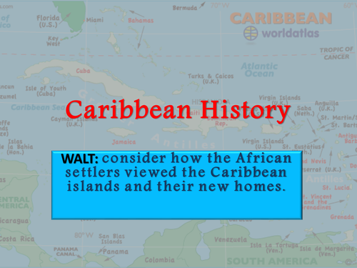 Caribbean History COMPLETE SCHEME OF WORK | Teaching Resources