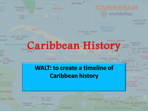 Caribbean History COMPLETE SCHEME OF WORK | Teaching Resources