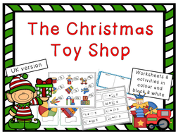 Christmas Toy Shop Money Activities | Teaching Resources