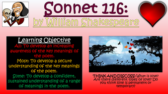 Sonnet 116 - William Shakespeare - Love and Relationships Poetry ...