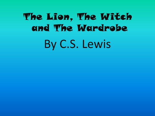 The Lion, The Witch and The Wardrobe | Teaching Resources