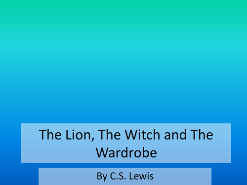 The Lion, The Witch and The Wardrobe | Teaching Resources