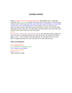 Monologue example | Teaching Resources