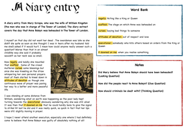 Two KS2 inference guided reading sessions based on The Tudors ...