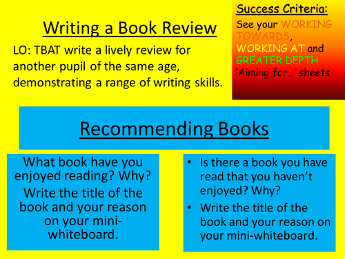 KS2 book review | Teaching Resources
