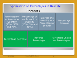 Percentages and its application (Functional skills) | Teaching Resources