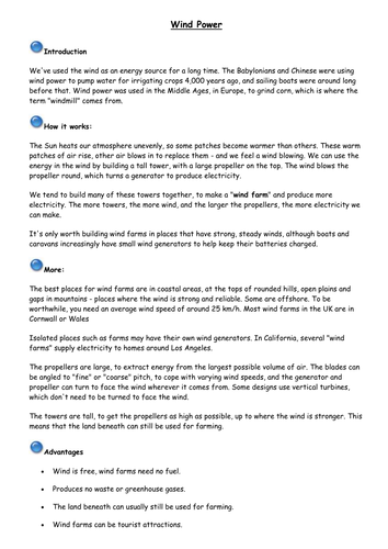 Energy | Teaching Resources