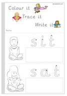 Phase 2 CVC Words Booklet | Teaching Resources