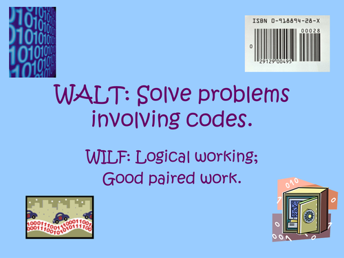 2 Codes Powerpoints Year 5 and 6 | Teaching Resources