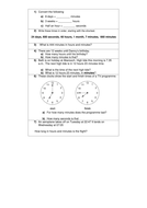 Whole Lesson - convert between units of time - interpret - applying ...