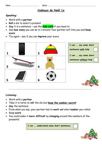 Christmas Bundle for KS2-3 French | Teaching Resources