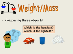 Weight/Mass Comparisons and Uniform Non-Standard - Presentations ...