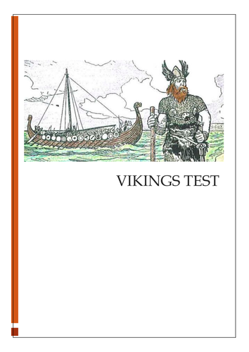 Vikings Test | Teaching Resources