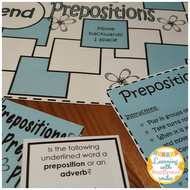 Preposition Board Game | Teaching Resources