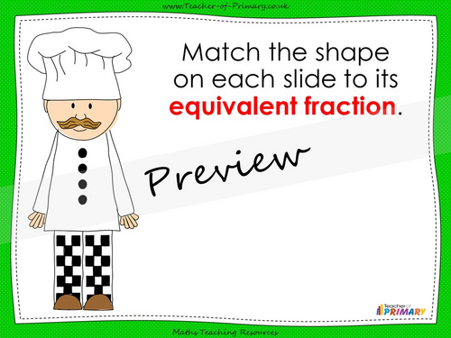 Equivalent Fractions - Year 2 | Teaching Resources