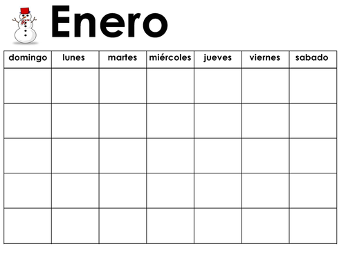 Spanish Seasons, Months, & Days | Teaching Resources