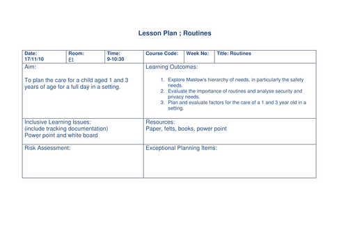 Childhood studies, play and development | Teaching Resources