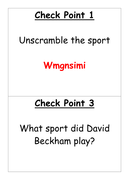OAA (Outdoor adventurous activities) lesson - 7 tasks | Teaching Resources