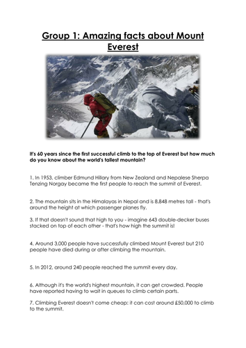 Avalanches | Teaching Resources