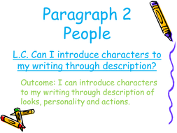 Character writing | Teaching Resources