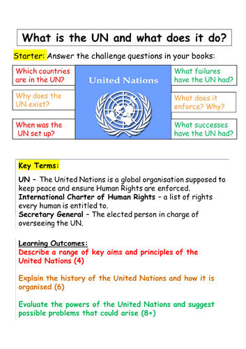 United Nations | Teaching Resources
