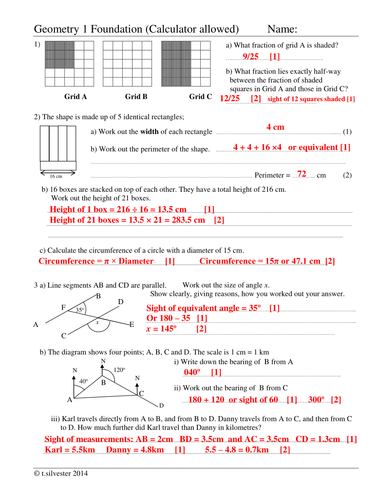 Maths GCSE revision and practice | Teaching Resources
