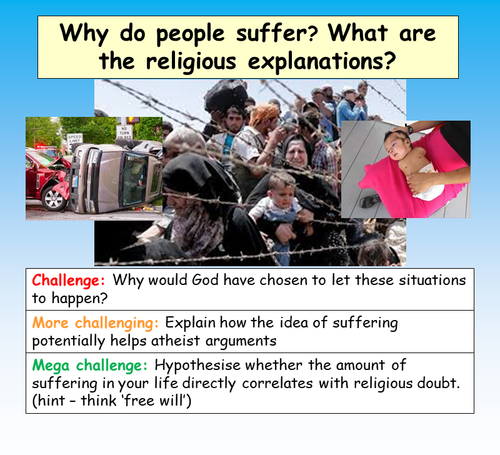 Suffering | Teaching Resources