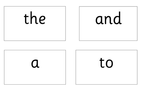 First 100 High Frequency and Tricky Words Flash Cards. | Teaching Resources
