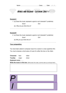 Heroes and Villains Composition - SoW | Teaching Resources