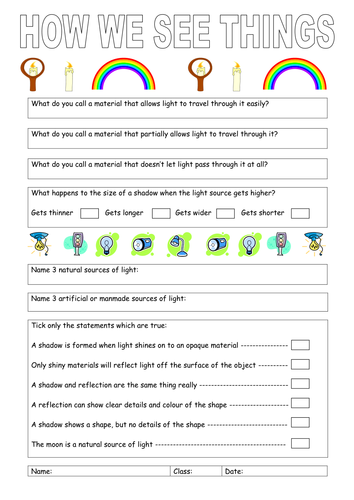 Science end of unit tests KS2 | Teaching Resources