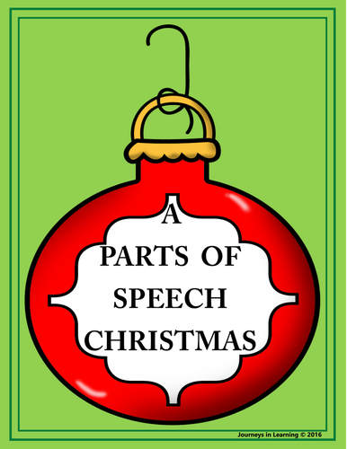 A Parts of Speech Christmas | Teaching Resources